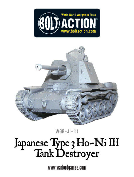 Bolt Action: Japan Type 3 Ho-Ni Tank Destroyer – The Guardtower